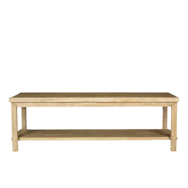 Fara Elm Center Island Table