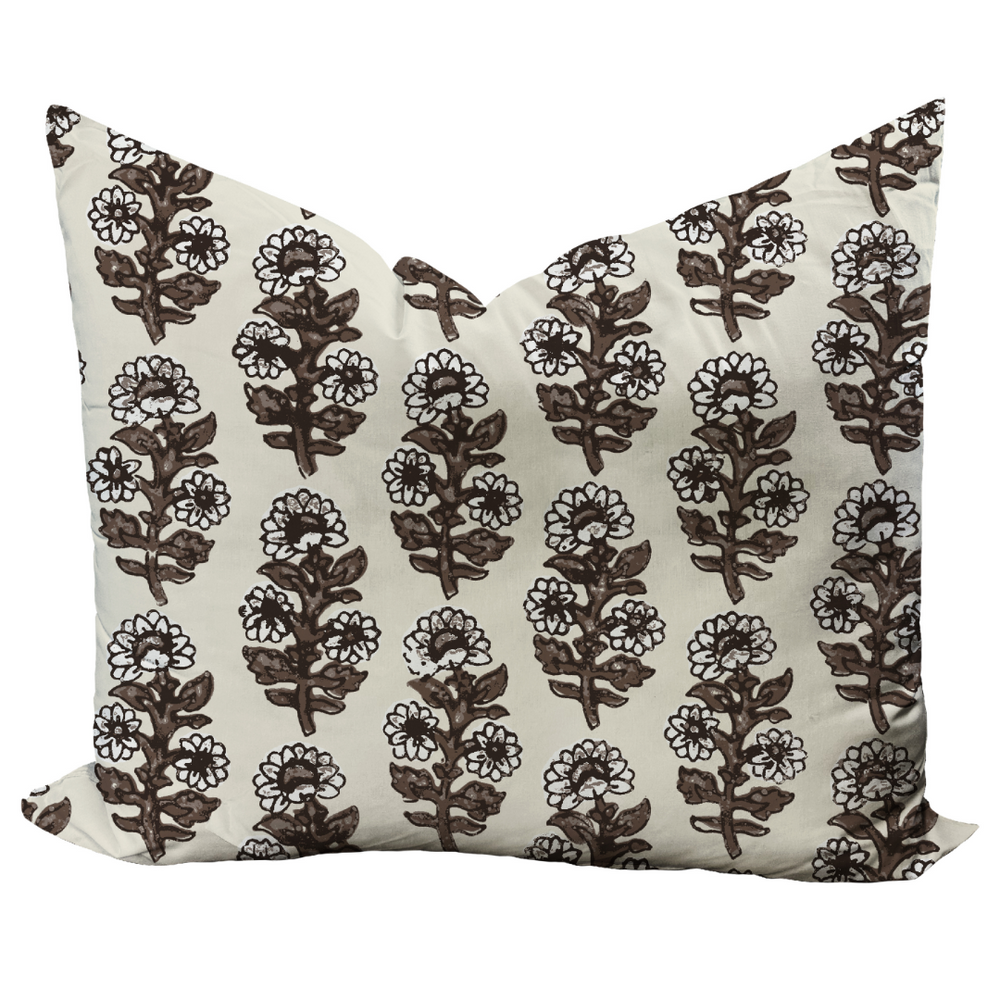 Kathryn Pillow Cover in Pluff