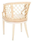 Carlotta Wood Arm Chair in Natural