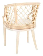 Carlotta Wood Arm Chair in Natural