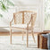 Carlotta Natural Arm Chair