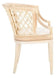 Carlotta Wood Arm Chair in Natural