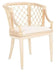 Carlotta Wood Arm Chair in Natural