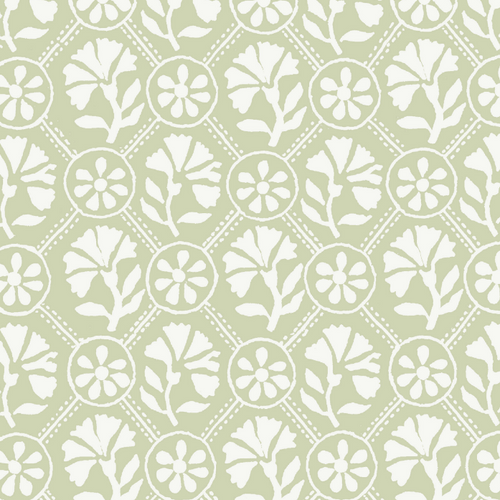 Sophie Pillow Cover in Celadon Reverse